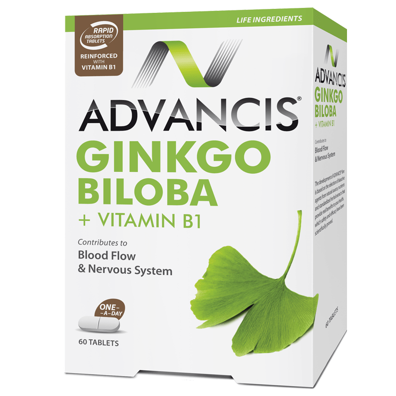 ADVANCIS GINKGO BILOBA 30 TAB – Feghaly Health Care