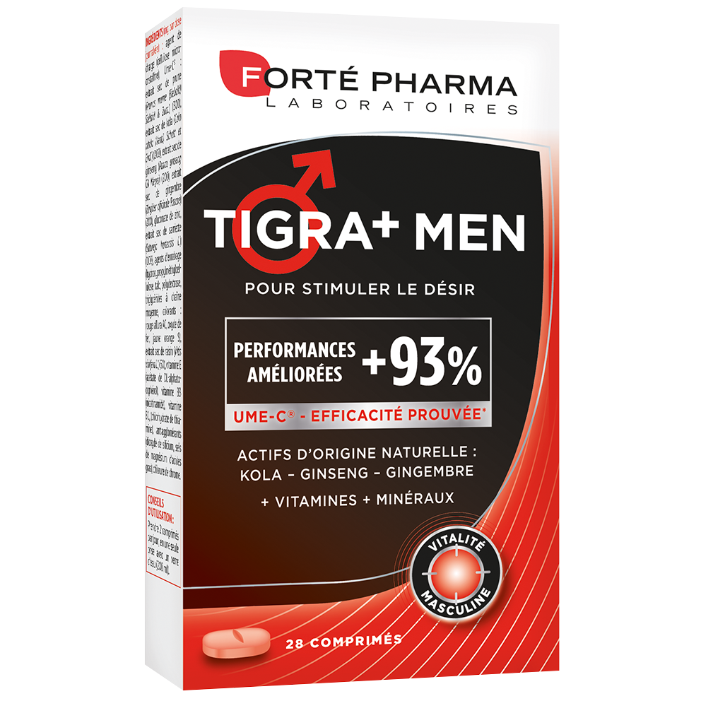 Forte Pharma Tigra+Men 28 tablets – Feghaly Health Care